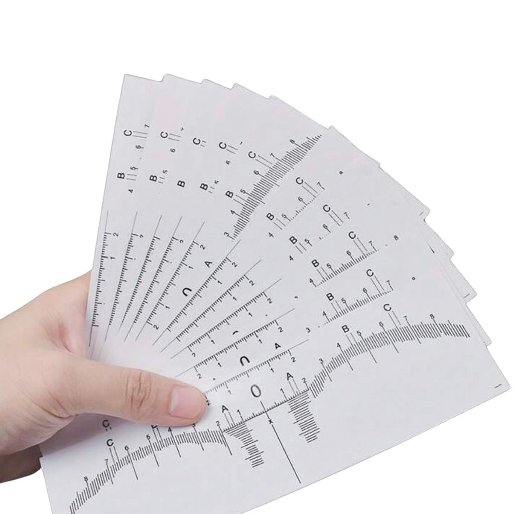 Brow Mapping Stickers