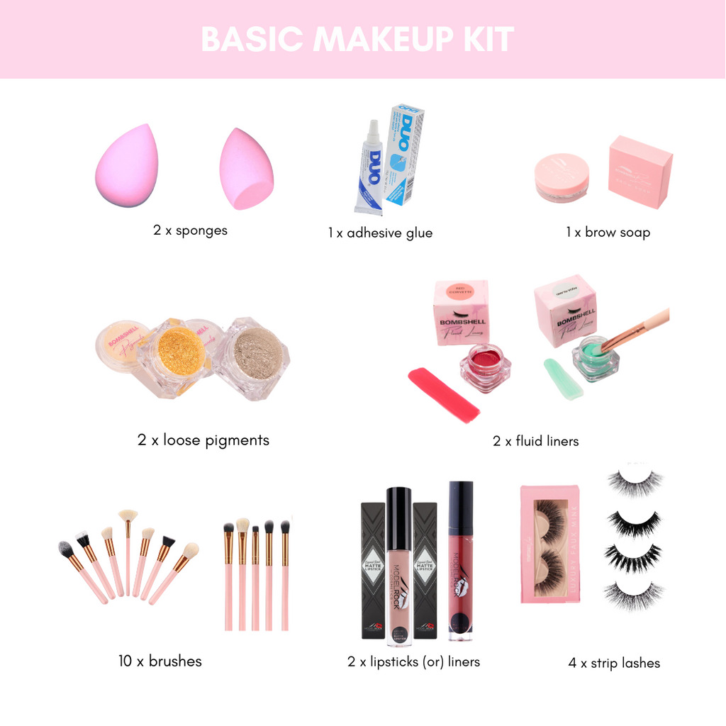 Beauty School Kit Bundle – Bombshell Beauty Academy Online