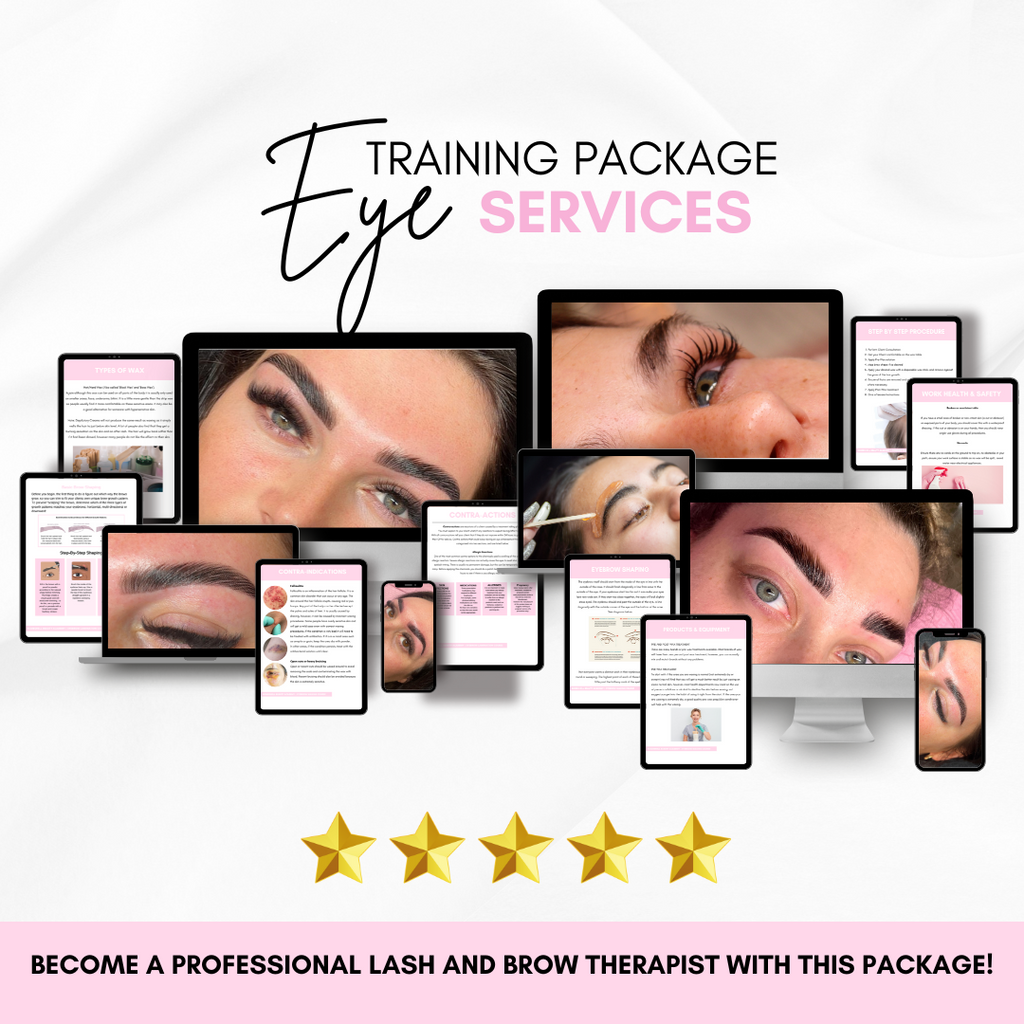 PRO BEAUTY EYE SERVICES ONLINE COURSE CERTIFICATION BUNDLE